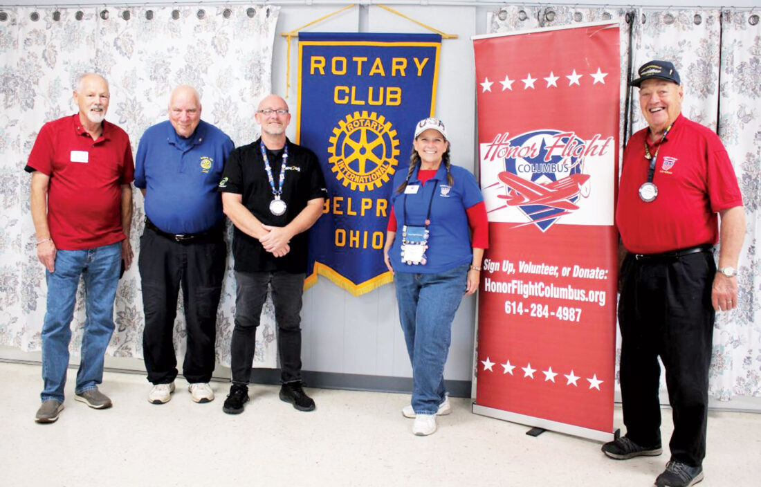 Picture This: Honor Flight Columbus Lands Presentation at Belpre Rotary ...